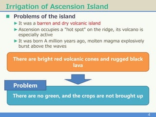 Terra forming Ascension island | PPTX | Geography | Science