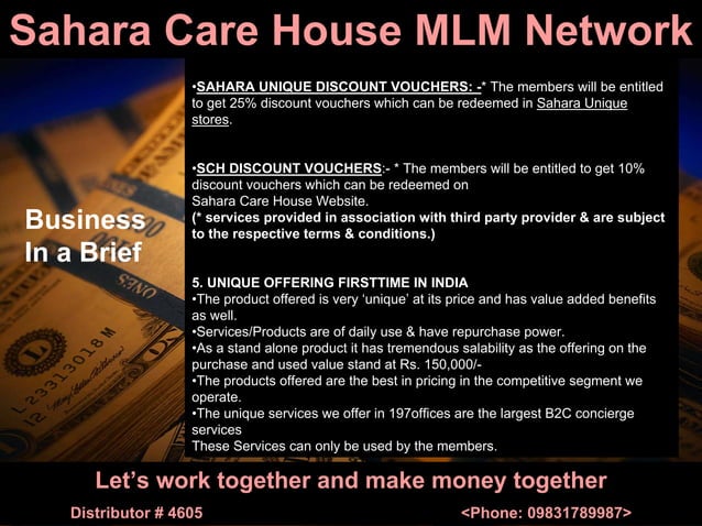 Sahara Network Rajib Ghosh | PPT