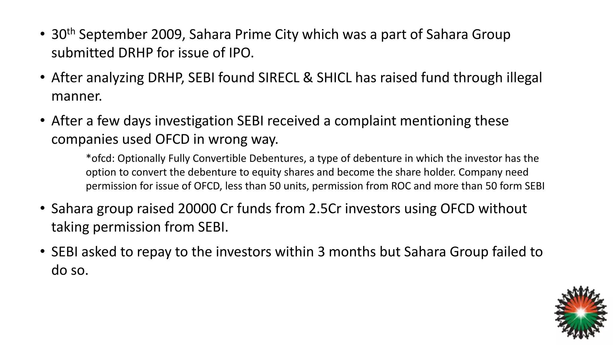 Sahara scam | PPT
