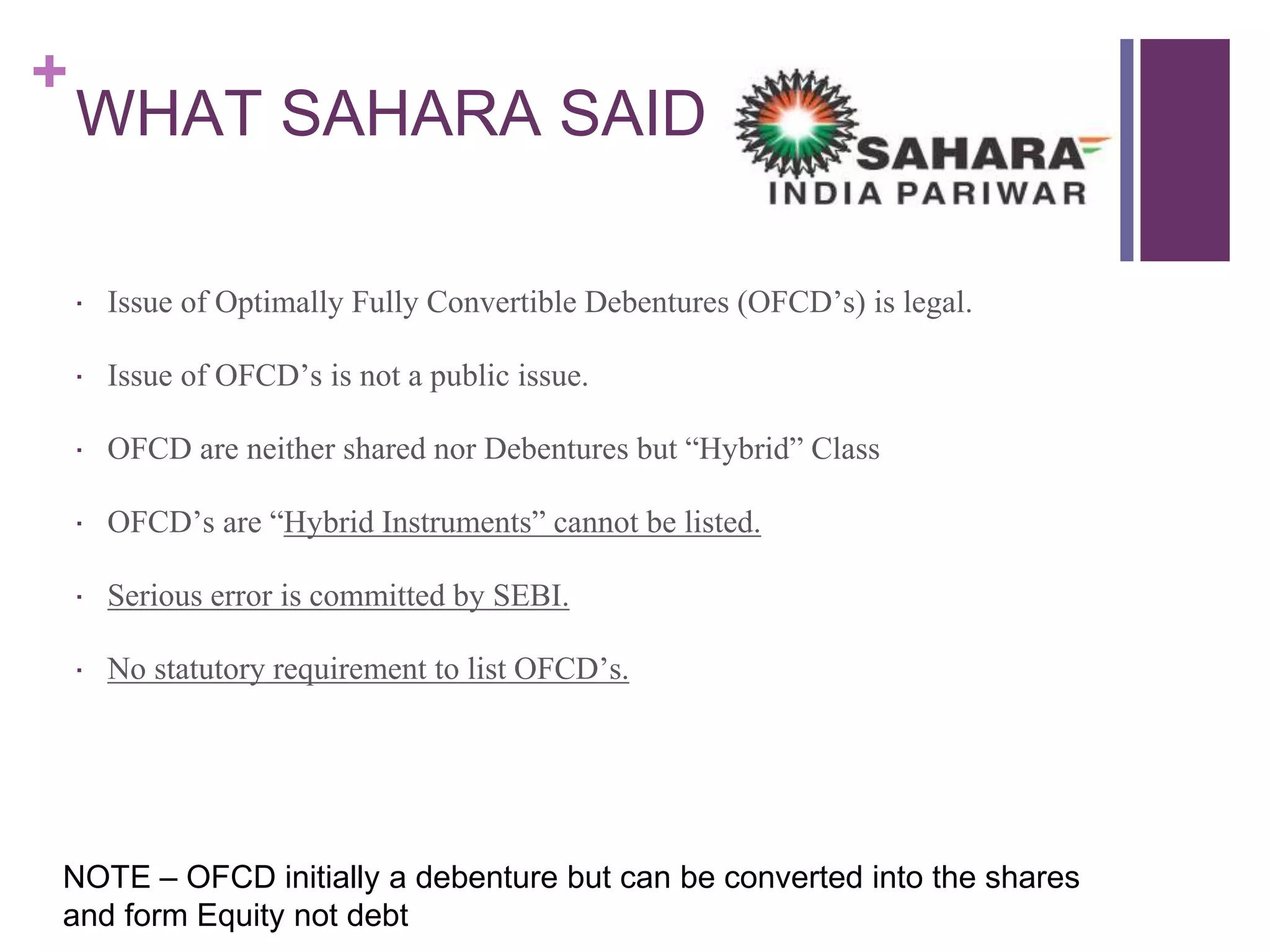 Sahara scam power point | PPTX