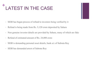 Sahara scam power point | PPTX