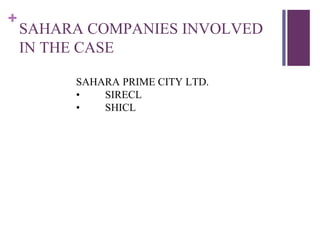 Sahara scam power point | PPTX