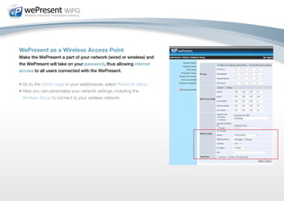 WiPG WePresent Gateway | PDF