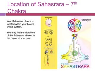 Sahasrara Chakra - Sahaja Yoga Beginner's GUide | PPTX