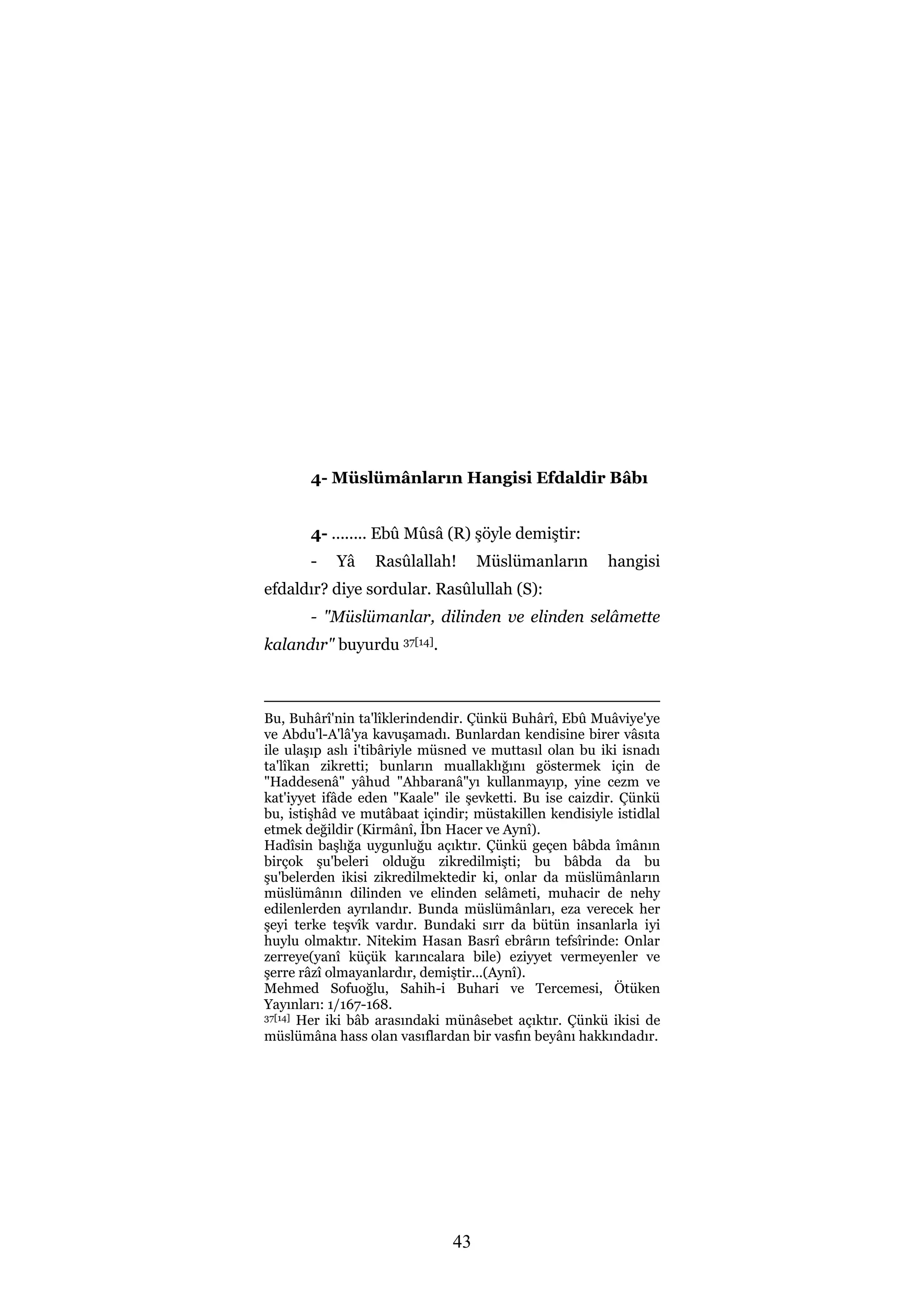 Sahih-i Buhari Hadis kitabı oku | PDF