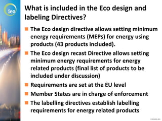 Buildings Energy Efficiency Policies: The European Policy package | PPT
