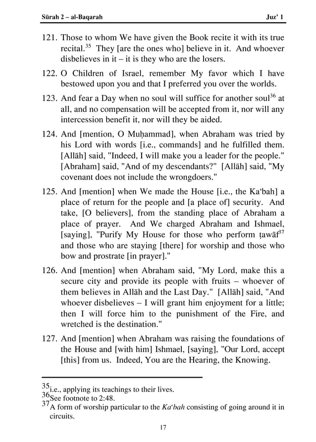 Saheeh International English Quran | PDF