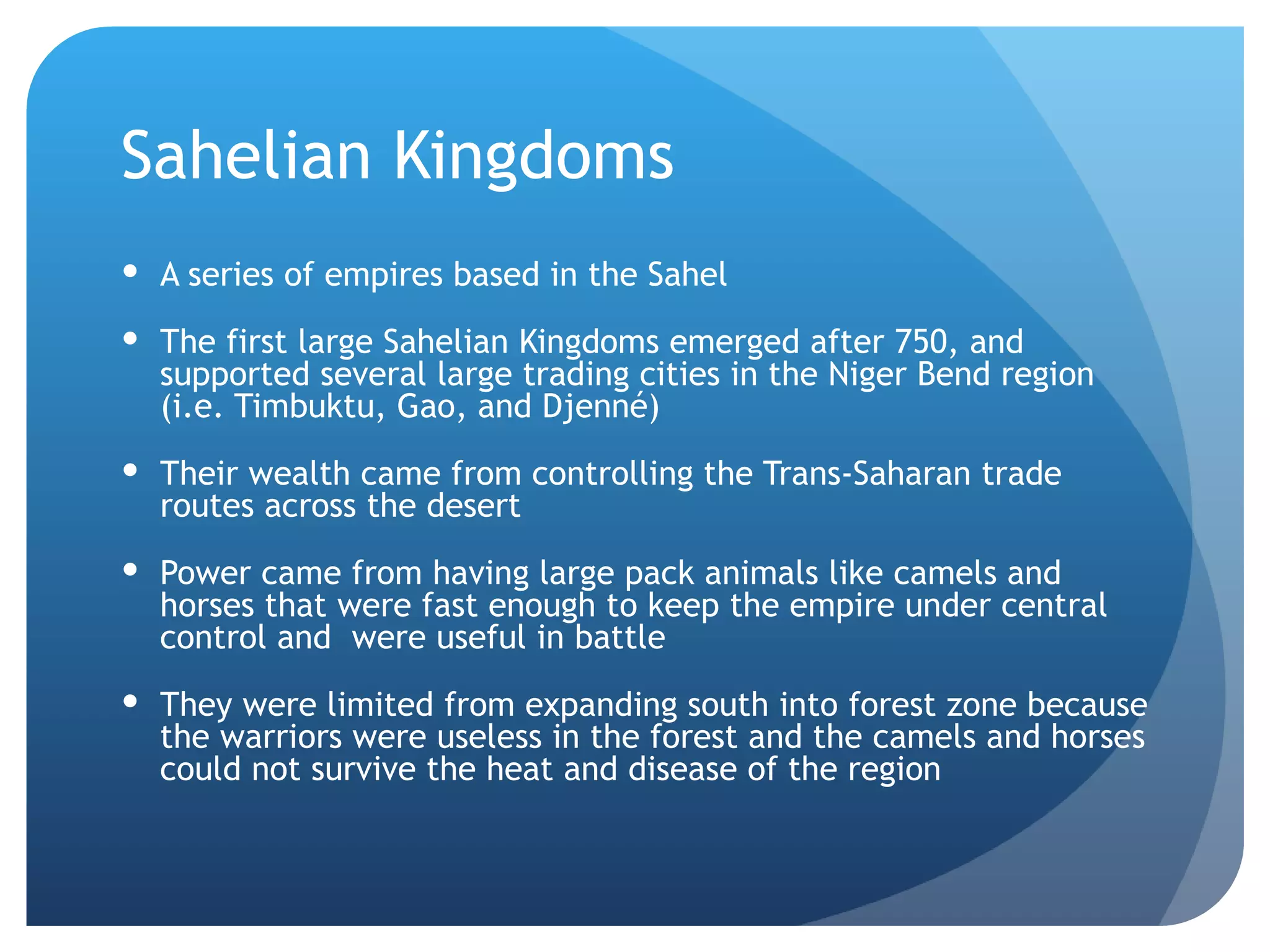 The Sahel | PPT