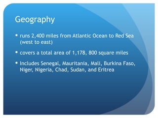 The Sahel | PPT