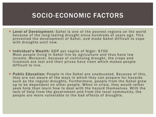 Sahel drought 2010 | PPT