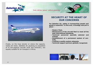Sahelian Air Group General Idea | PPT