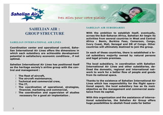 Sahelian Air Group General Idea | PPT