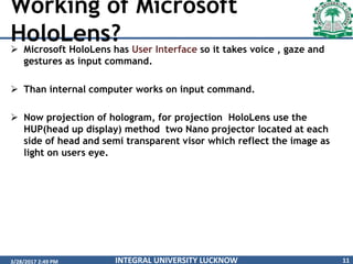 Microsoft HoloLens | PPTX