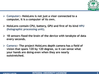Microsoft HoloLens | PPTX | Computer Peripherals | Computing