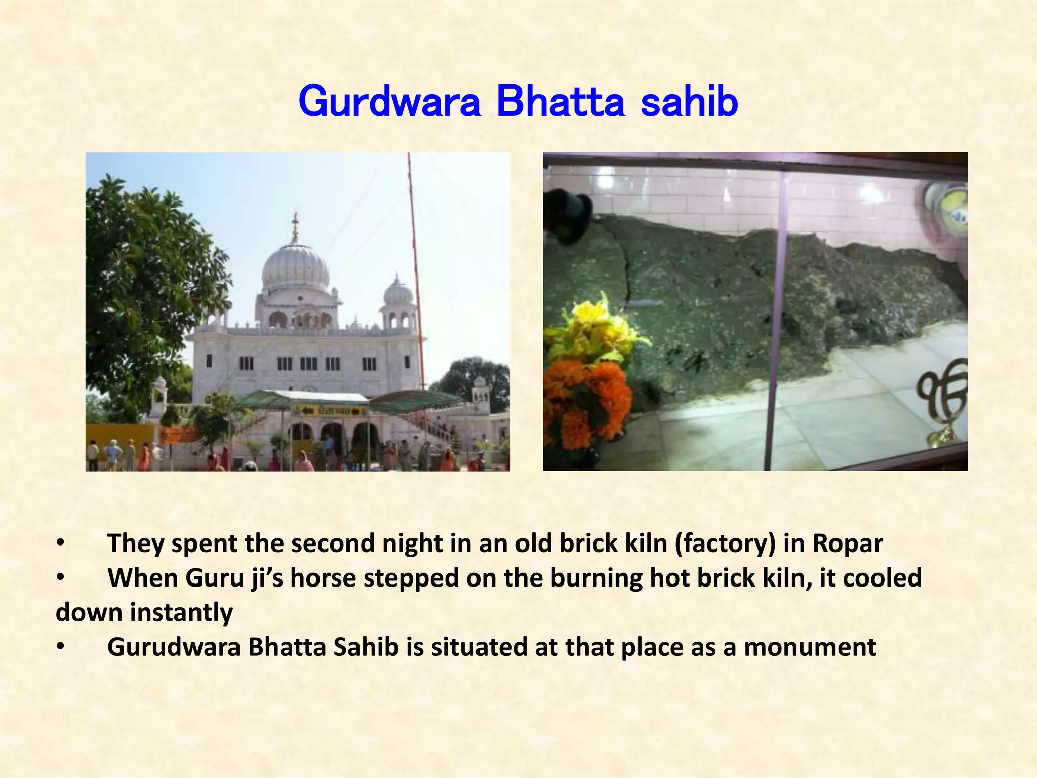 Chaar Sahibzaade Shaheedi | PPTX