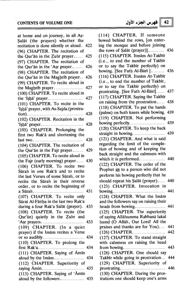 Sahih al bukhari vol. 1 - 1-875 | PDF | Islam | Religion & Spirituality