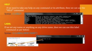 ppt on cmd cammand | PPTX
