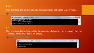 ppt on cmd cammand | PPTX