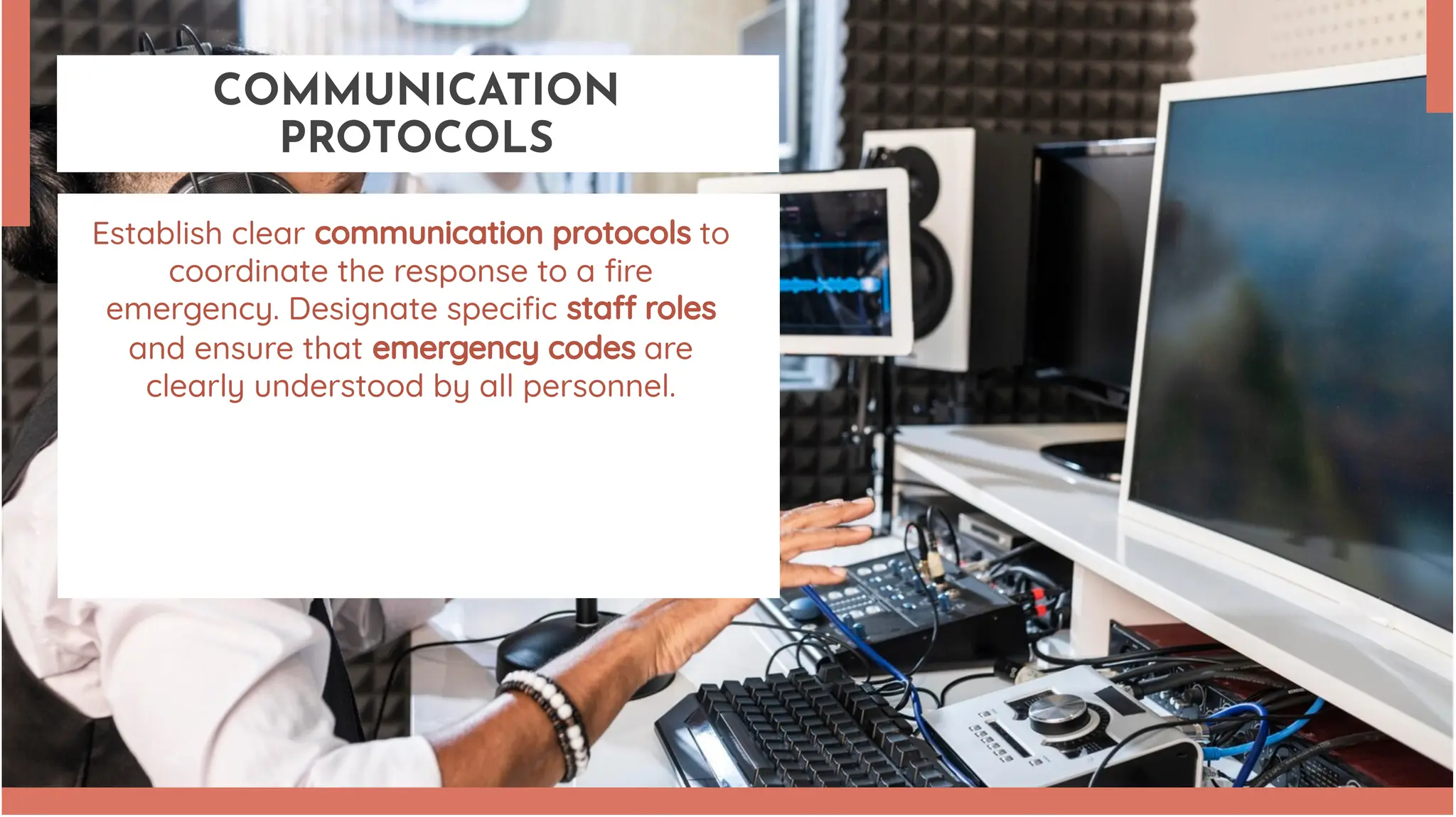 Emergency fire response , procedure for medical personal in hospital ...