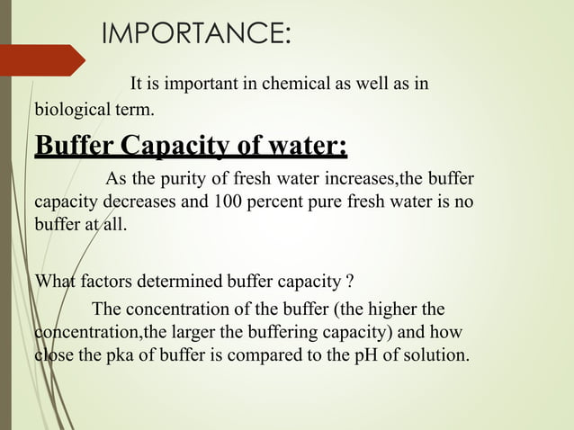Buffer solutions. Blood buffer systems and their mechanisms of action ...