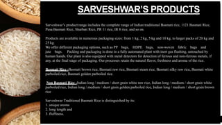 Internship Report in Sarveshwar Foods by Sahil Verma | PPT