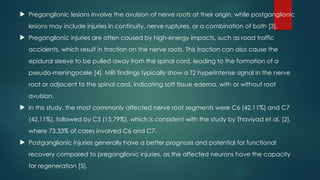 paper final on role of mri in brachial plexus | PPTX