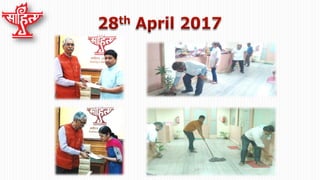 Presentation of the Swachta Pakhwada Celebrations (English & Hindi) | PDF