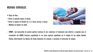 Síndrome de Apnea Hipopnea obstructiva del Sueño Dr. Barramuño | PDF