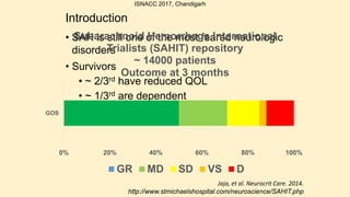 SAH outcome and rehabilitation | PPTX