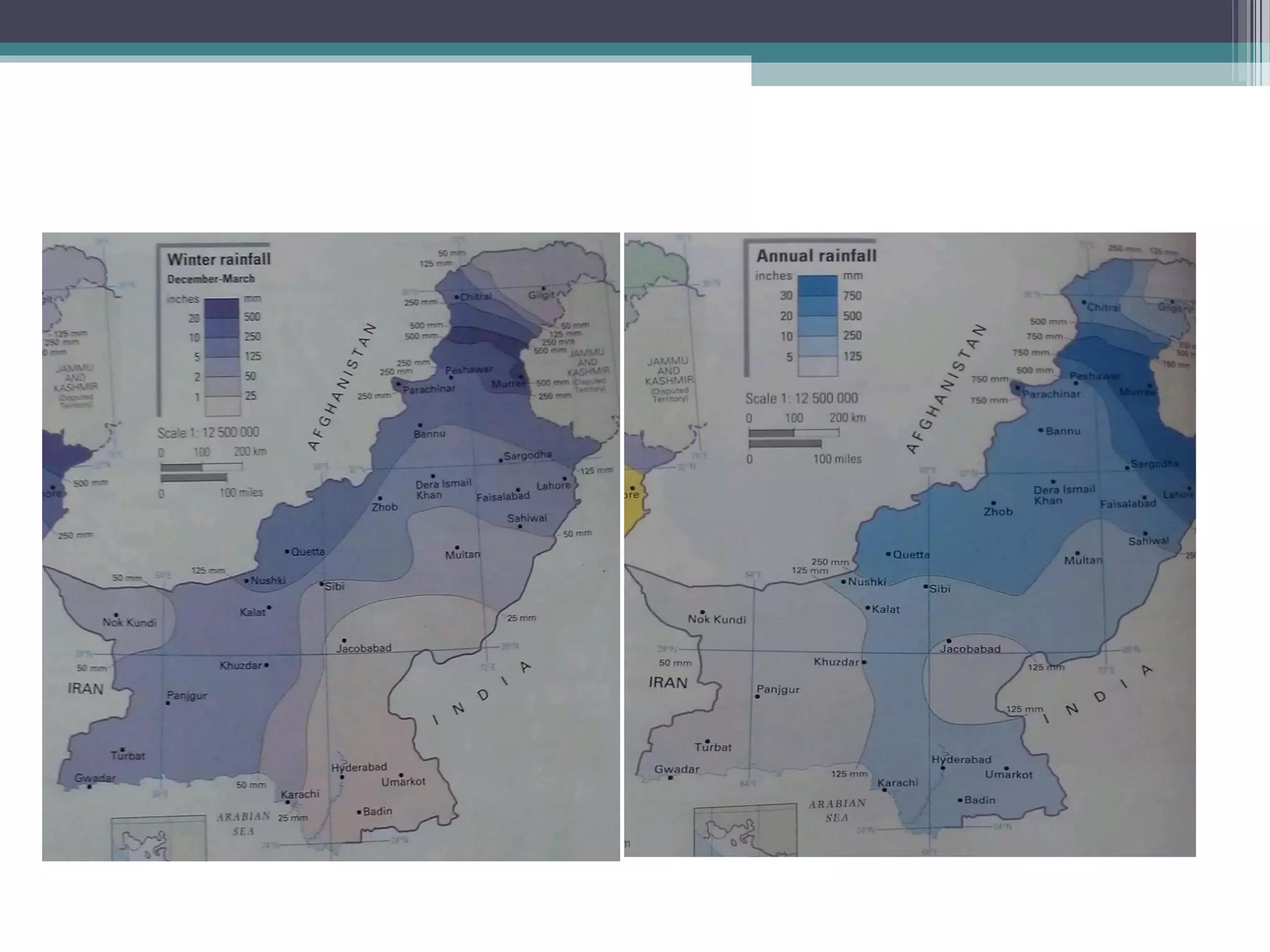 Climate of Pakistan (Presentation) | PPT