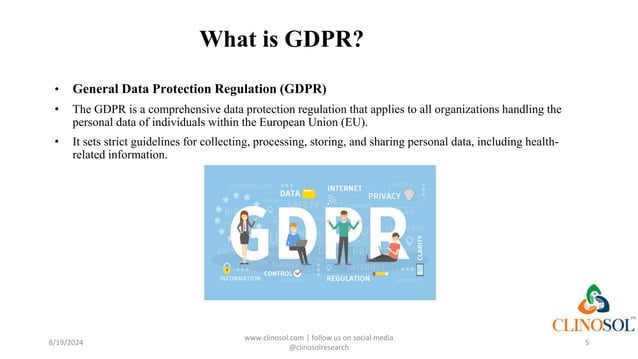 Patient Data Privacy and GDPR Compliance | PDF