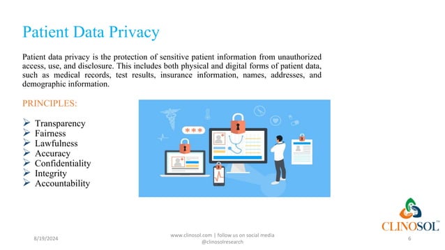 Patient Data Privacy and GDPR Compliance | PDF