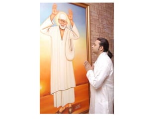 Sai Baba Painting | Sai Baba Paintings Art by Navneet Agnihotri | PPTX ...