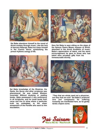 Shirdi Sai Baba pictorial life | PDF