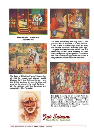 Shirdi Sai Baba pictorial life | PDF