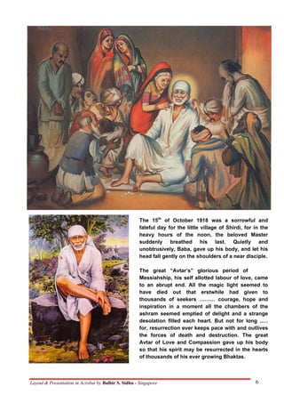 Shirdi Sai Baba pictorial life | PDF