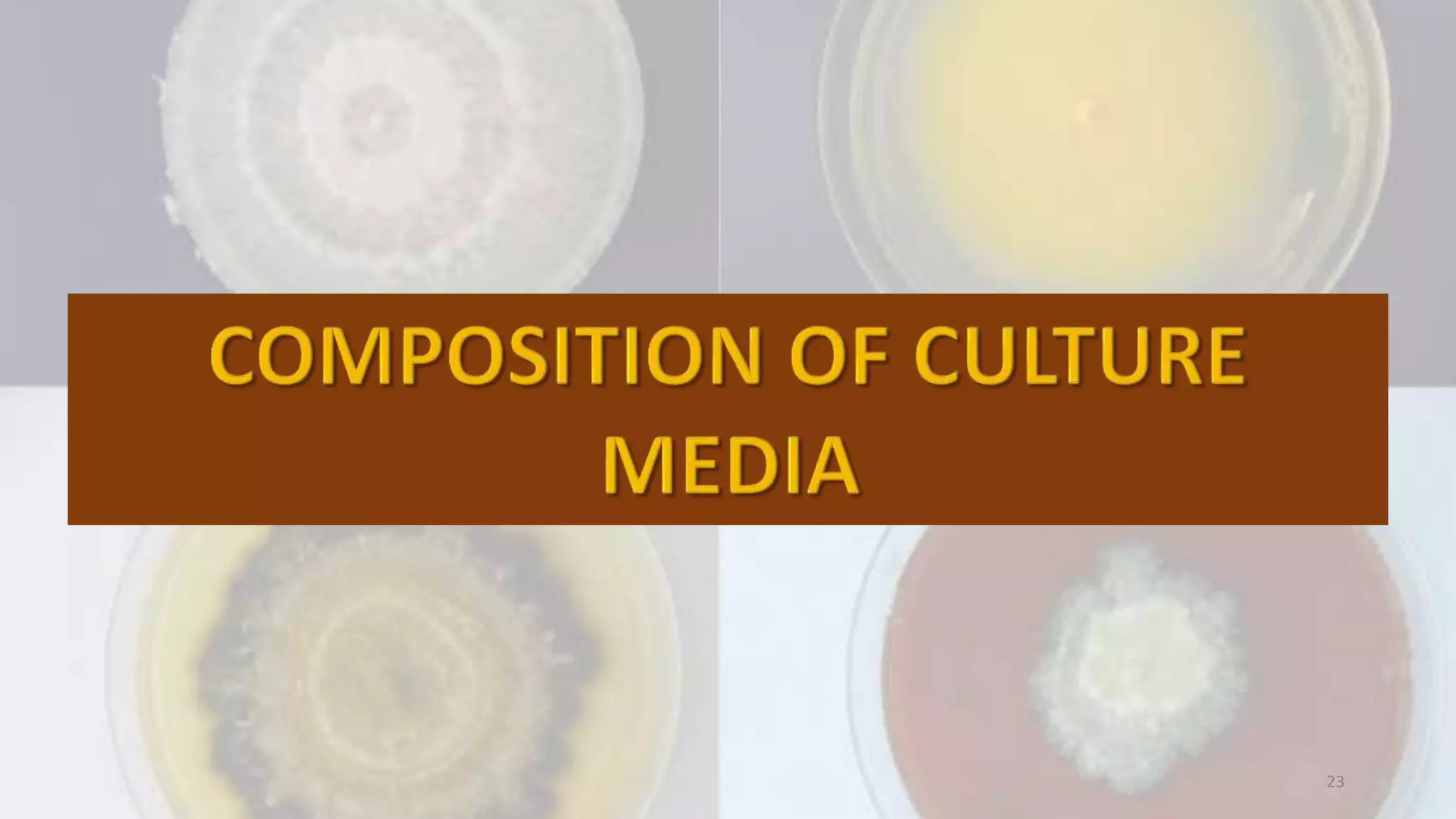 Culture media & methods Periodontology | PPTX