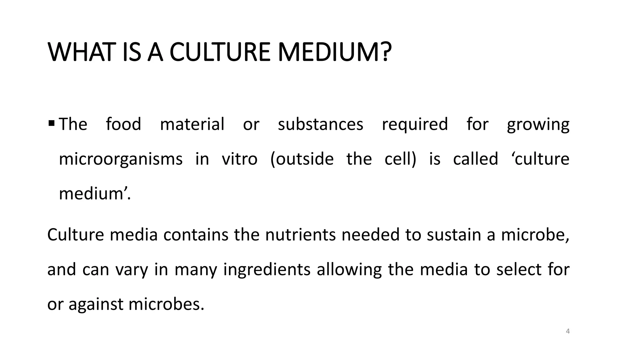 Culture media & methods Periodontology | PPTX