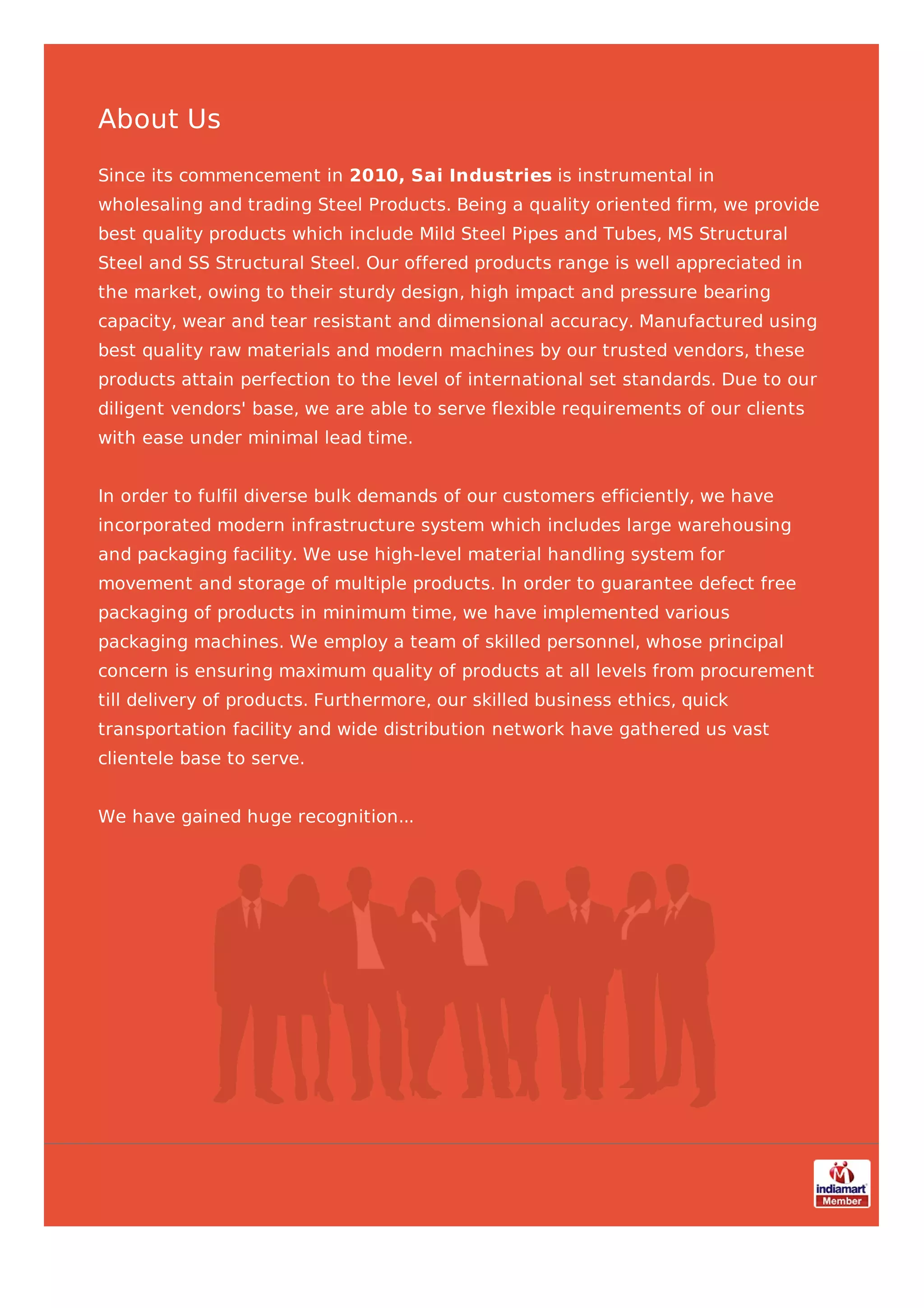 Sai industries | PDF