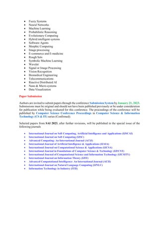 12th International Conference on Soft Computing, Artificial ...