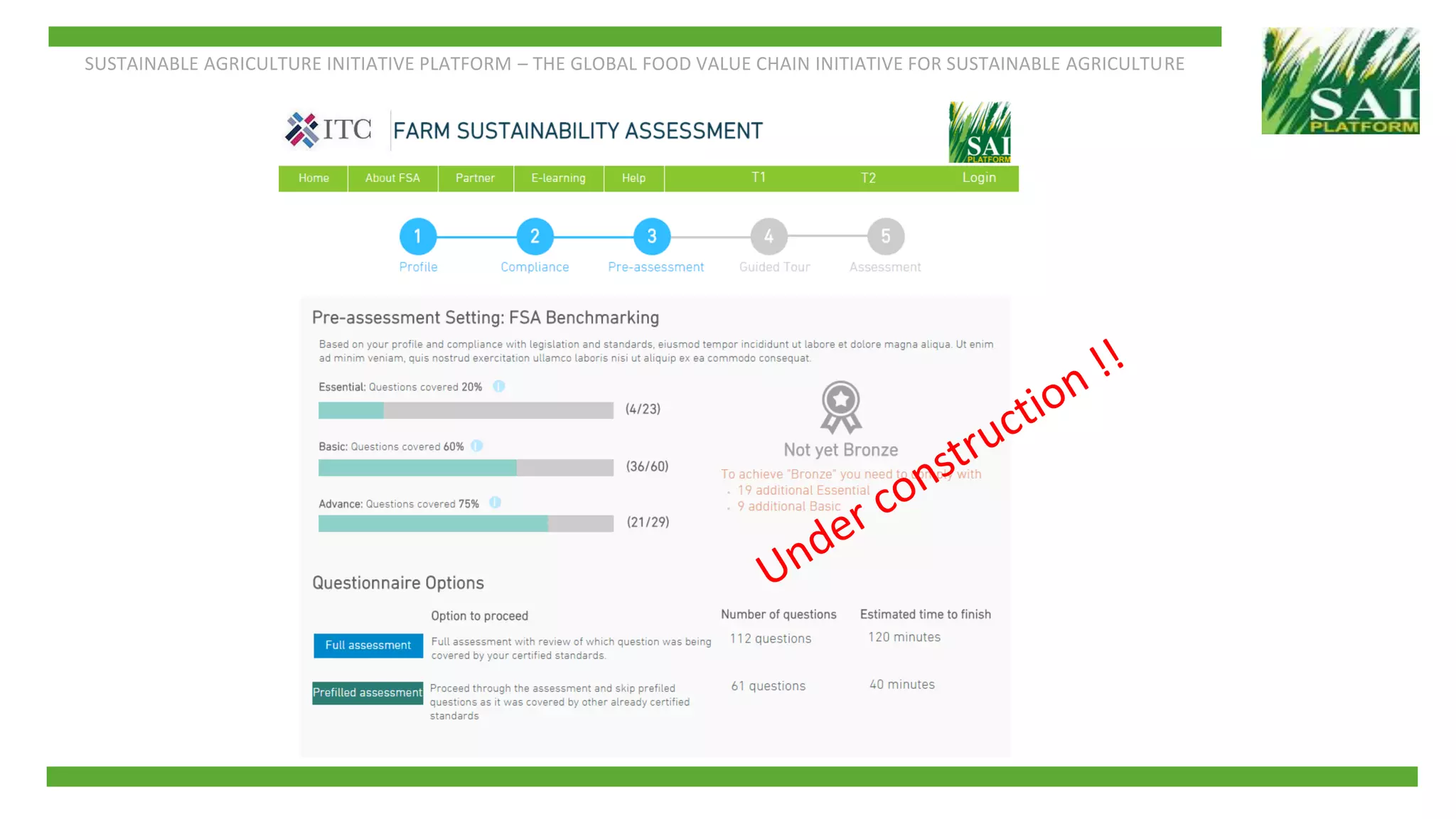 Sai and fsa_introduction_webinar_28_sept_2015 | PPT