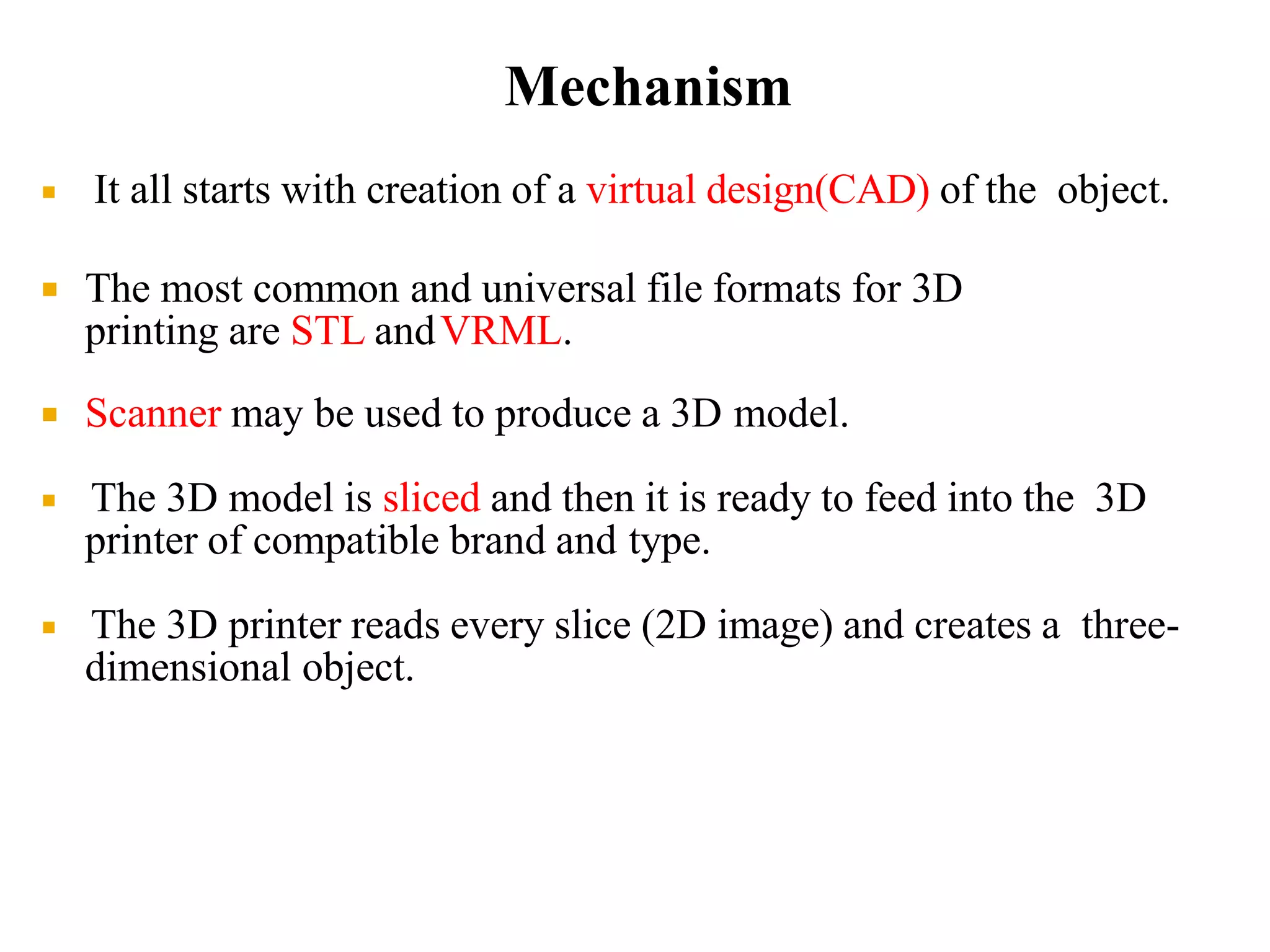 3d printing in prosthodontics K V G | PPTX