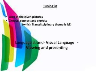 Saibsa pyp job alike session on language integration | PPTX