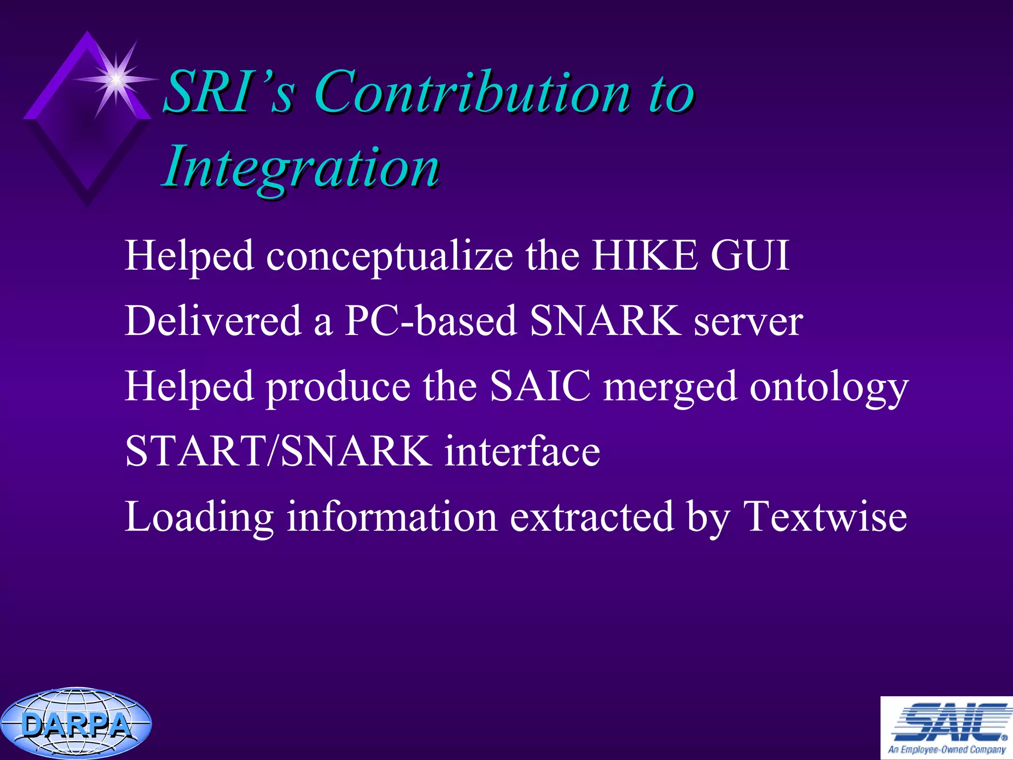 SAIC System architecture | PPT