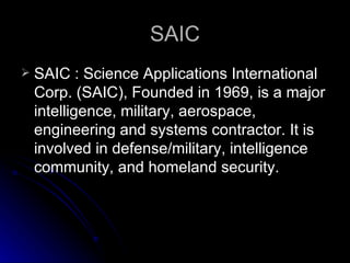 Saic, hp, ge and others prepared by faizan maju | PPT