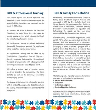 Sai Connections Brochure | PDF | Mental Health | Diseases and Conditions