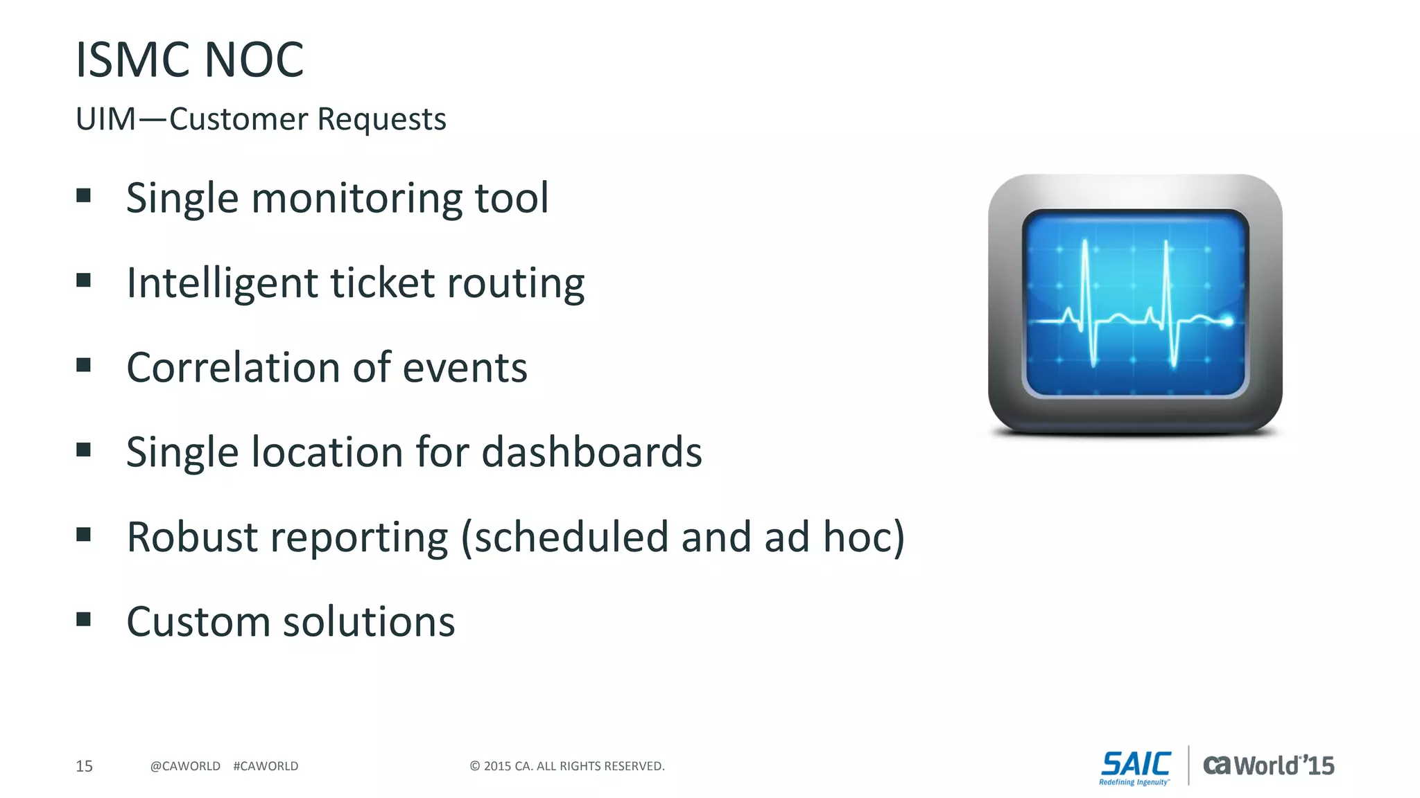 Case Study: SAIC Provides Full Lifecycle Monitoring Services to the ...