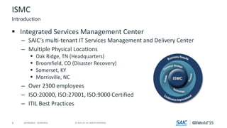 Case Study: SAIC Provides Full Lifecycle Monitoring Services to the ...