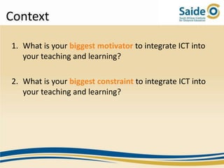 ICT Integration in Higher Education in Africa - Challenges and ...