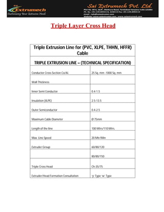 Sai Extrumech Company Profile | PDF